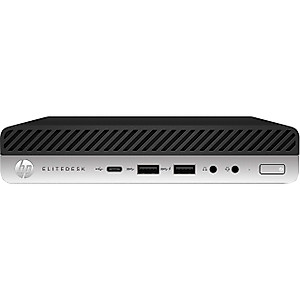 HP EliteDesk 800 G5 Mini Desktop Intel Core 9th Gen i5-9500T 6-Core up to 3.70 GHz, 8GB DDR4 Memory, 256GB Solid State Drive, Windows 10 Pro