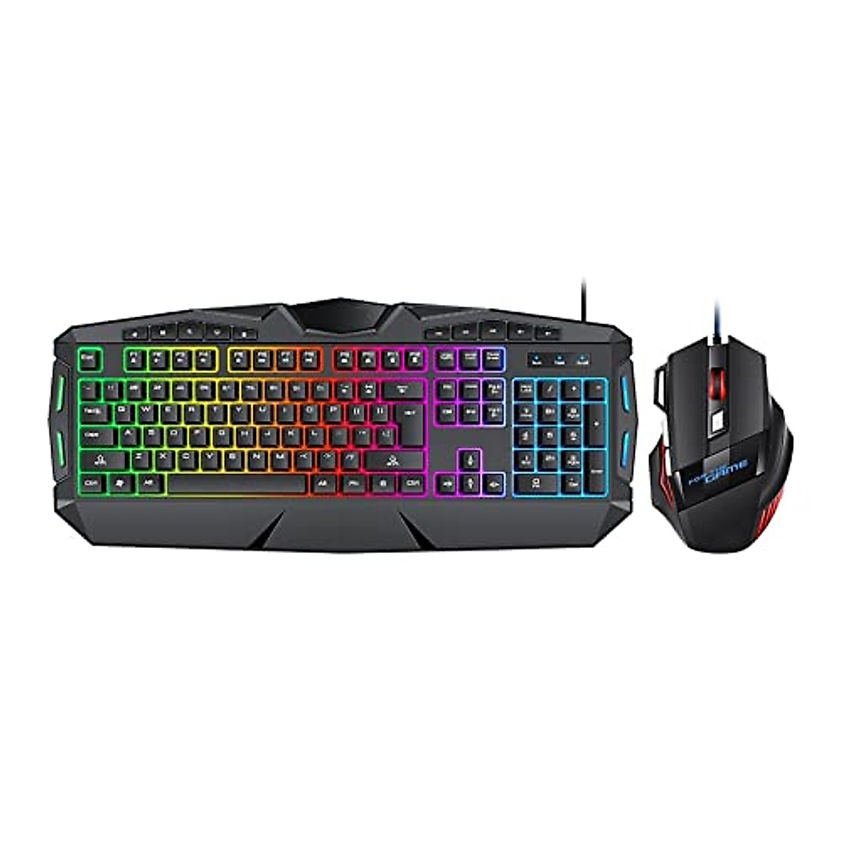 Computers & Accessories Gaming Keyboard Mouse Multimedia Office Mechanical Large Keyboard and Mouse Set Boards