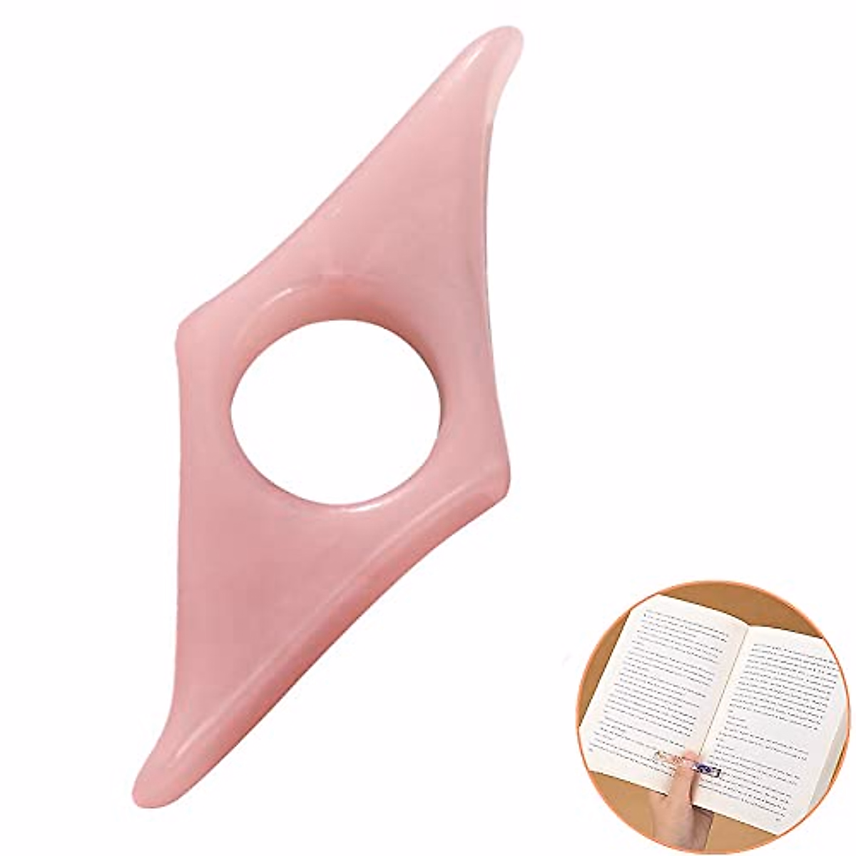 Book Page Holder for Reading,Thumb Book Page Holders for Readin,Finger Book Holder for Reading in Bed, Book Accessories for Reading Lovers, Gifts for Bookworm, Readers, Literary, Students, Teachers