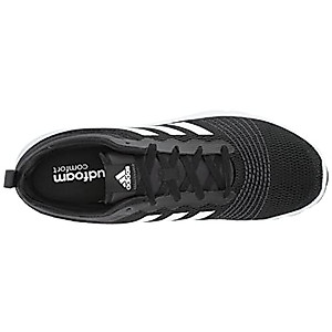 adidas Men's Flex 2 Trail Running Shoe, Black/White/Carbon, 7