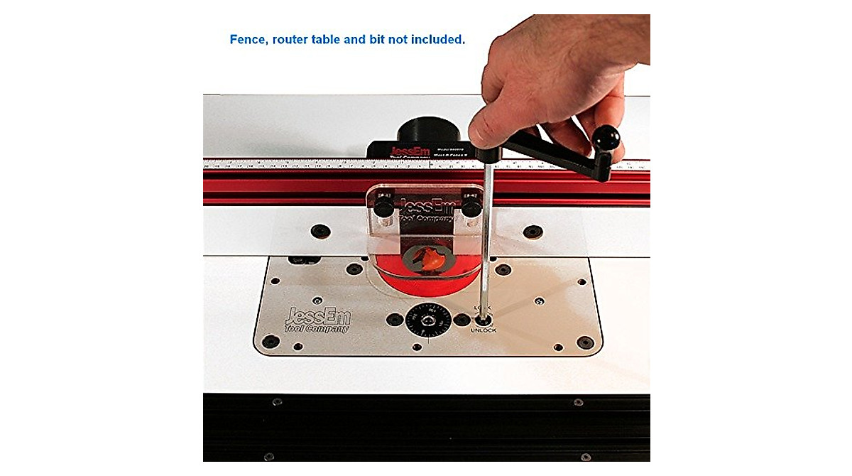 JessEm Router Lift II for 3-1/2" Diameter Motors, JessEm 02310 — 🛍️ The ...
