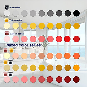 Porcelain Repair Kit, Tub and Tile Repair Kit, Super Strong and Persistent Bathtub Repair Kit, Quartz Countertop Repair Kits for Ceramic, Porcelain, Marble, Quartz, Resin, Acrylic (ceramic repair kit)