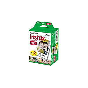 Fujifilm Instax Mini 40 Instant Camera with Film, Album, Stickers and Microfiber Cloth