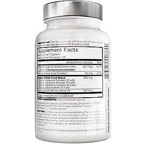 Amen Vitamin D, K2 & Zinc, Cholecalciferol D3 5000 IU, Organic Whole Food Blend with Apple, Blueberry, Cranberry, Elderberry Powder Fruits, Vegan Supplement, D3 K2 Vitamins, Non-GMO - 60 Capsules