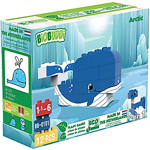BIOBUDDI Whale & Seal Blocks Set