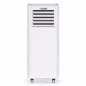 TOSOT 8,000 BTU Air Conditioner Easier to Install, Quiet and 3-in-1 Portable AC, Dehumidifier, Fan for Rooms Up to 250 sq ft, Aovia Series, White