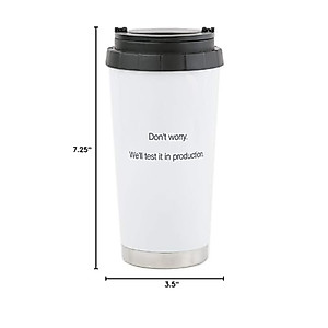 CafePress Stainless Steel Travel Mug 20 oz. Insulated Stainless Steel Coffee Tumbler