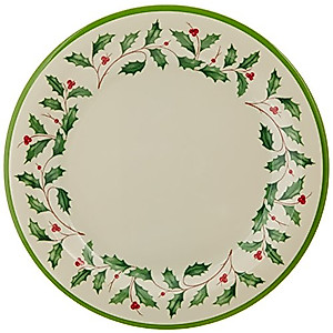 Lenox Holiday 4-Piece Melamine Dinner Plate Set