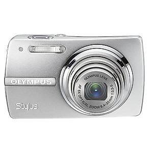 Olympus Stylus 820 8MP Digital Camera with 5x Optical Zoom (Silver)