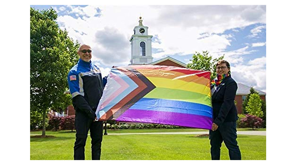Progress Pride Rainbow Flag 3x5 ft LGBTQ Pride Flag for Indoor Outdoor Use