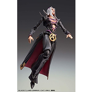 Medicos JoJo’s Bizarre Adventure Part 5: Chozo Kado Leone Abbacchio Super Action Statue Figure, Multicolor