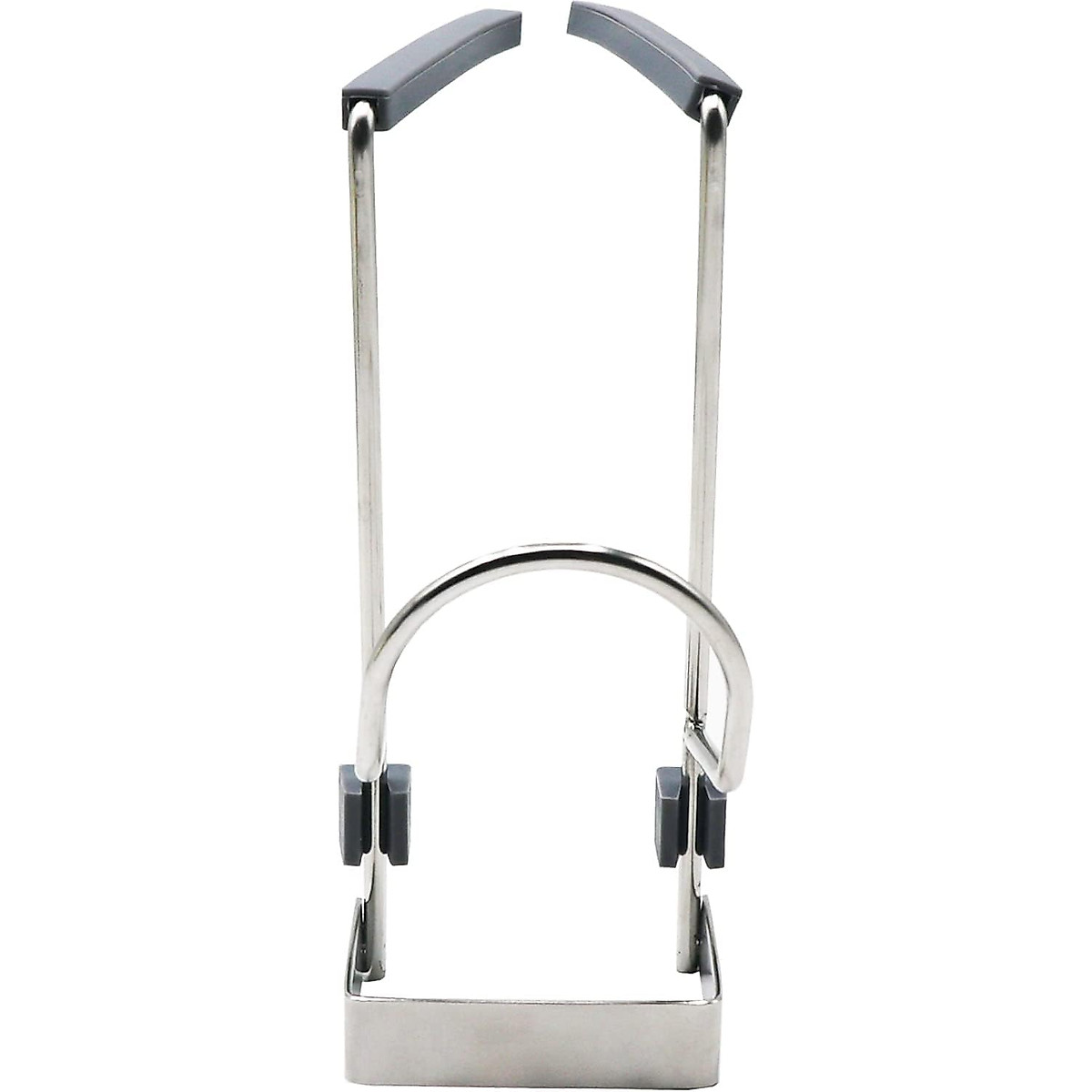 Stainless Steel Sink Caddy Sink Sponge Holder, Small Kitchen Bathroom Organizer Faucet Rack, Fix Around Faucet, Silver