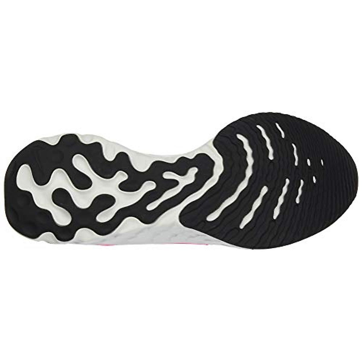 Nike React Infinity Run Flyknit Women's Running Shoe Platinum Tint/Black-Pink Blast Size 8.5