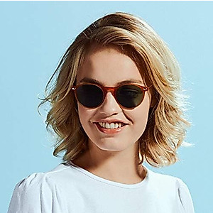 NOOZ Sunglasses polarized for Men and Women - 100% UV protection - Honey Color - with Compact Case - CRUZ Collection