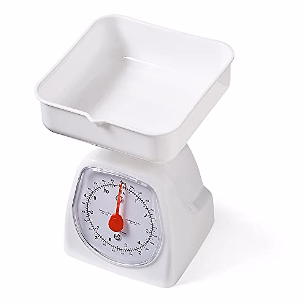 hand2mind Dual-Dial Analog Platform Scale, 5 kg Scale, Kitchen Scales, Weighing Scales, Classroom Supplies for Teachers Elementary, Teacher Supplies, School Supplies