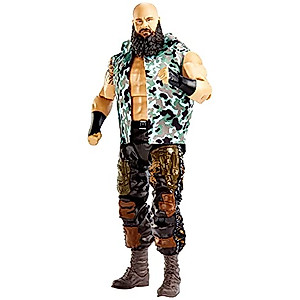 WWE MATTEL Braun Strowman Elite Collection Series 86 Action Figure 6 in Posable Collectible Gift Fans Ages 8 Years Old and Up​