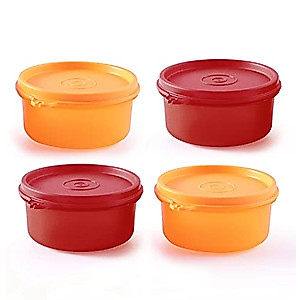 Tupperware Tropical Twin Round (Set Of 4)