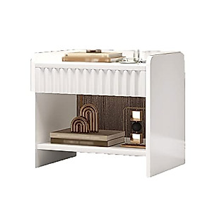 HIGOH Bedside Table Bedside Table Dresser Massage Furniture Locker