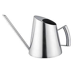 Watering Can Indoor Plants 1500ml/53oz Stainless Steel Watering Can Watering Can Brushed Garden Planting for House Bonsai and Flowers