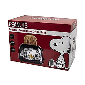 Uncanny Brands Peanuts Snoopy Two-Slice Toaster- Toasts Your Favorite Beagle On Your Toast