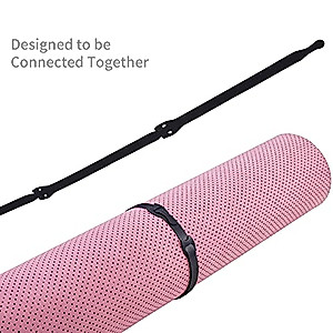 100Pk Reusable Cable Ties Cable Straps, Trilancer 6''x0.47'' Thin Wire Cord Organization Ties with Hook and Loop for Home, Office and Data Centers(Black)