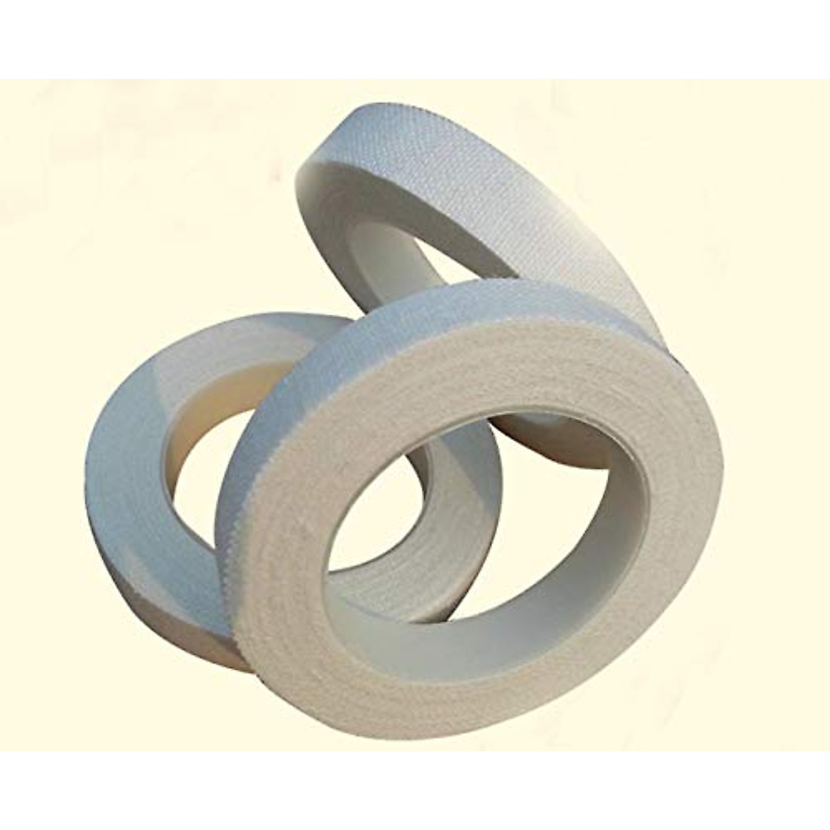 2Roll White 1inch Wide (2.5cm) Adhesive Tape Breathable Cotton Soft Cloth Surgical Tape​​ with Self Adhesive Plaster