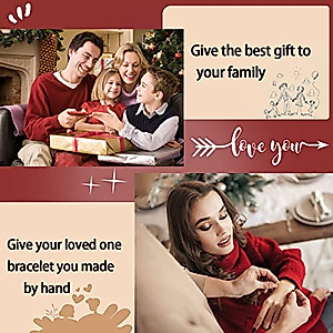 Jcutelry Gemstone Beads for Jewelry Making Kit Mixed 8mm Round Loose Stone Bead with Natural Healing Stone Pendants Resin Bear Charm Metal Spacer Bead for DIY Craft Bracelets Earring Necklace (style1)