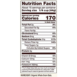 Bob's Red Mill Gluten Free Organic Steel Cut Oats, 24 Ounce