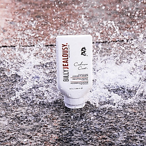 Billy Jealousy Cashmere Coat Hair Conditioner for Men, Strengthening & Hydrating Conditioner Infused with Peppermint, Lemon Fruit & Swertia Extract Ideal for Fine, Thinning Hair, 8 Fl Oz