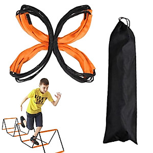 Agility Training Equipment, Kids Fitness Set, Ladder and Rope, Soccer Training Gear for Track, Basketball, Football, Fun Exercise Kit for Children, Versatile Sports Practice, Outdoor Play