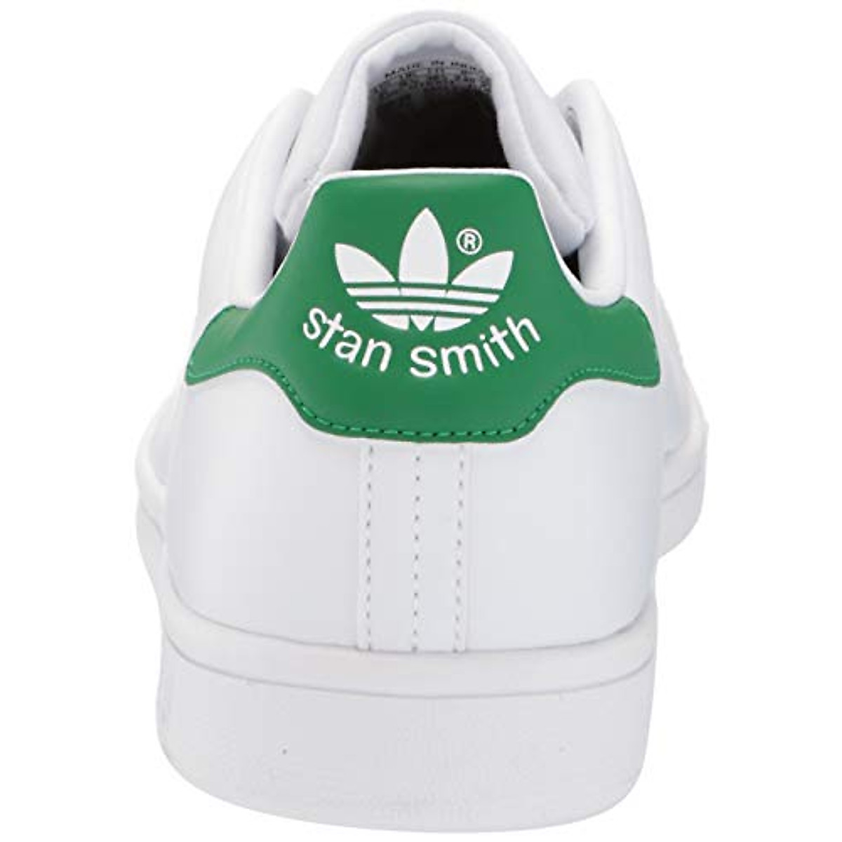 adidas Originals Men's Stan Smith (End Plastic Waste) Sneaker, White/White/Green, 9.5