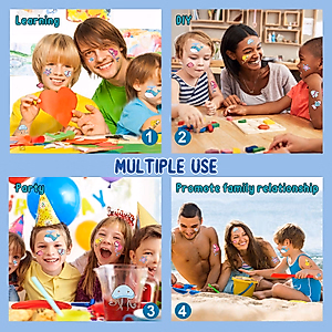 200 PCS Ocean Theme Temporary Tattoos for Kids, Beach Pool Under Sea Decorations Birthday Party Supplies Favors, Fake Tattoos Stickers With Mermaid Shark Tropical Fish Whale for Boys and Girls