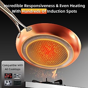 Deluxe DUXANO 14PC Healthy Pots and Pan With 9H Anti-scratch Coating, 2-Layer Non-Stick Ceramic&PFAS Free, Sensitively&Evenly Induction Cooking, Enhanced Flavor with Infrared Cookware, Dishwasher Safe