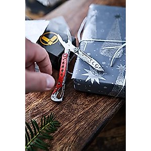 LEATHERMAN, Style PS Keychain Multitool with Spring-Action Scissors and Grooming Tools, Built in the USA, Black