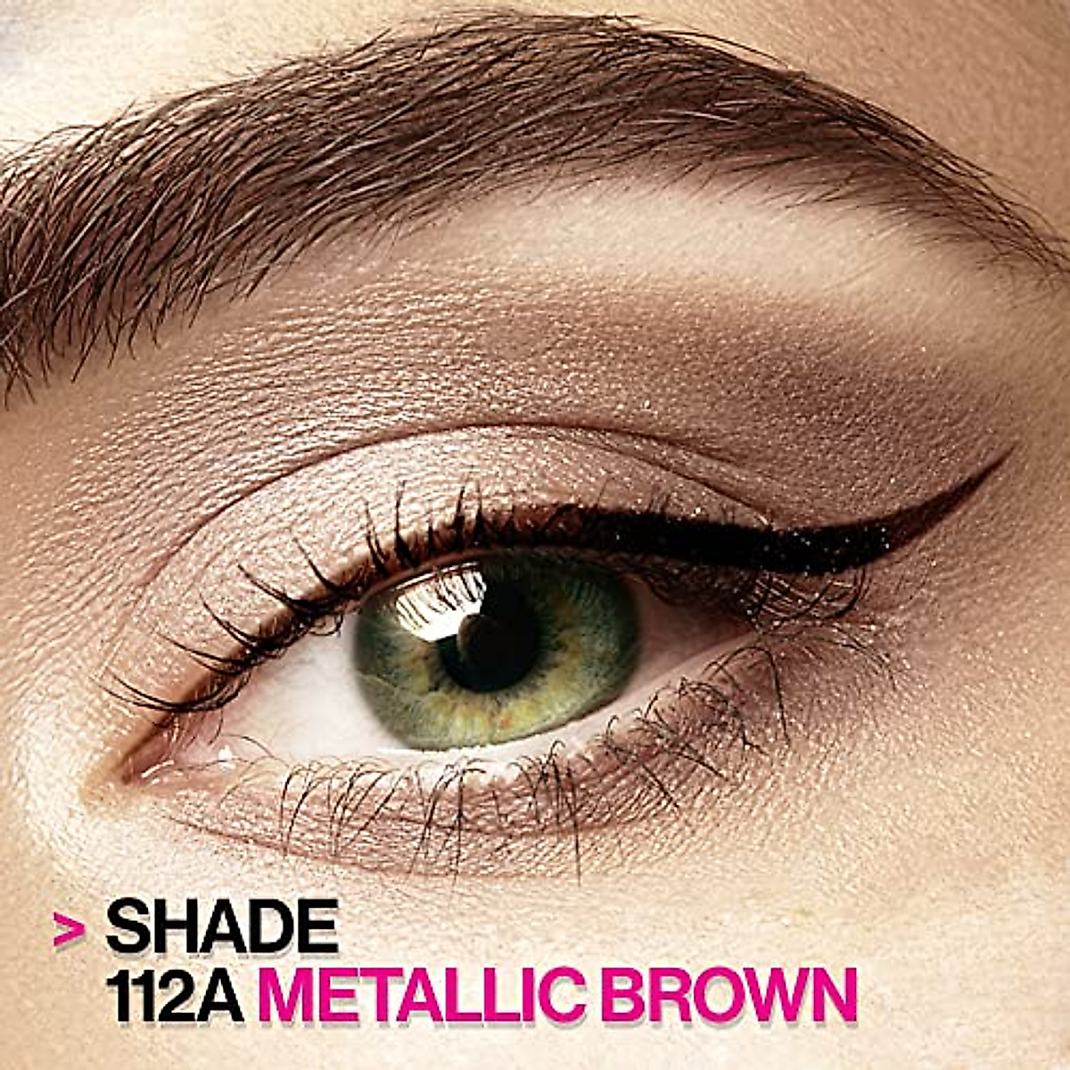 wet n wild MegaLiner Metallic Liquid Eyeliner Brown Metallic Brown