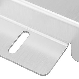 MUKLEI 24 Units Solar Panel Mounting Brackets, Z Brackets with Nuts and Bolts Solar Panel Z Brackets Bulk for Roof, RV, Boat, Silver