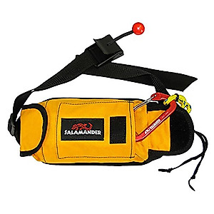Salamander Retriever Kayak Rescue Throw Rope Bag & Tow Tether
