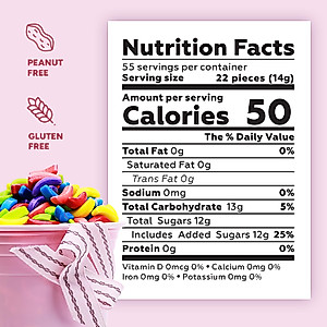 Bananas Runts Candy - 1200 psc 1.7 lb Hard Candy Bulk Gumball Machine Refills - Banana Candy for Cake Decorations Goody Bags Party Favors - Crazy Bananas Assorted Easter Basket Stuffers Pinata Candy