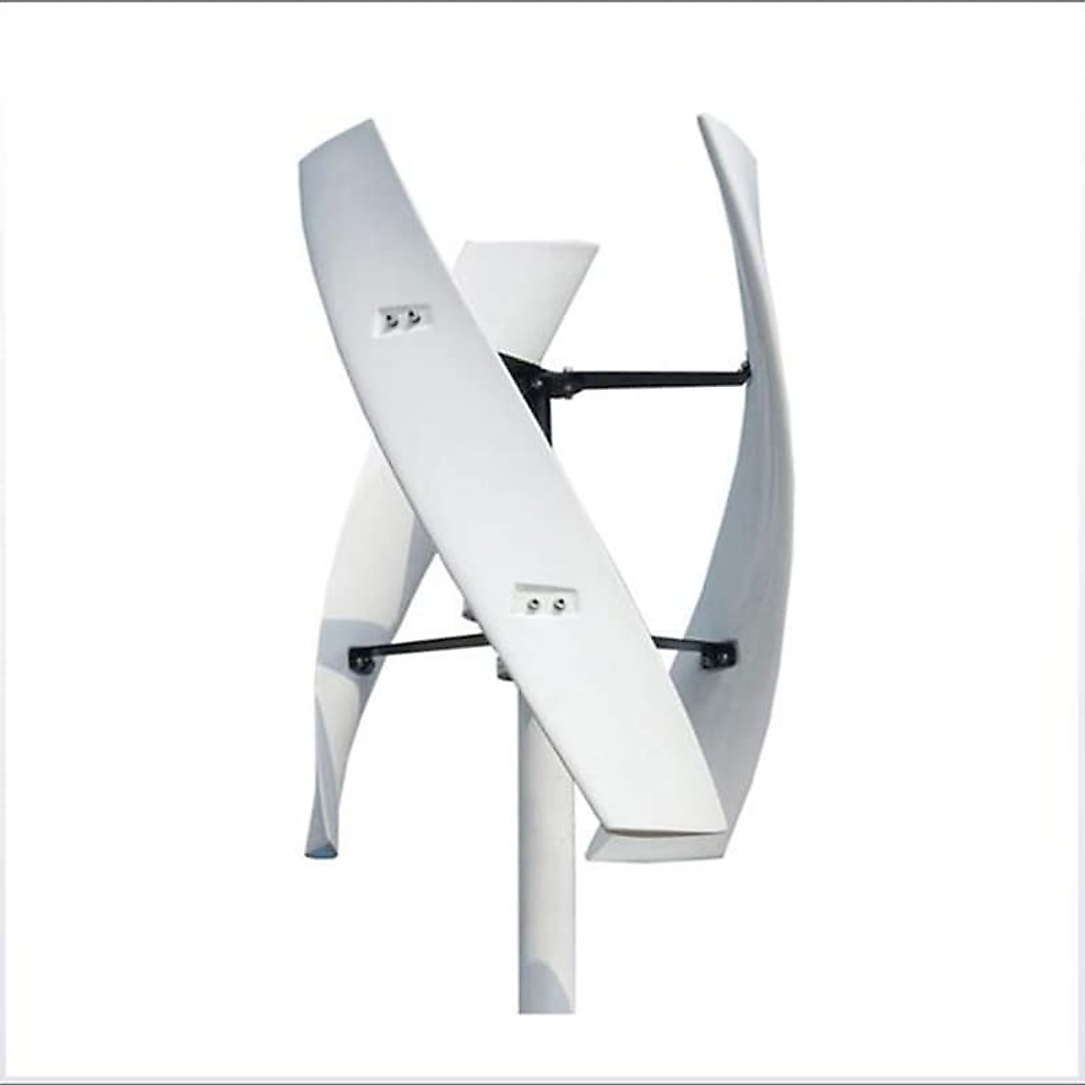 10000W Wind Turbines Generator, Low Noise Low Wind Speed Start 12V 24V 48V 220V Windmill Generator with Controller for Home (White),24v