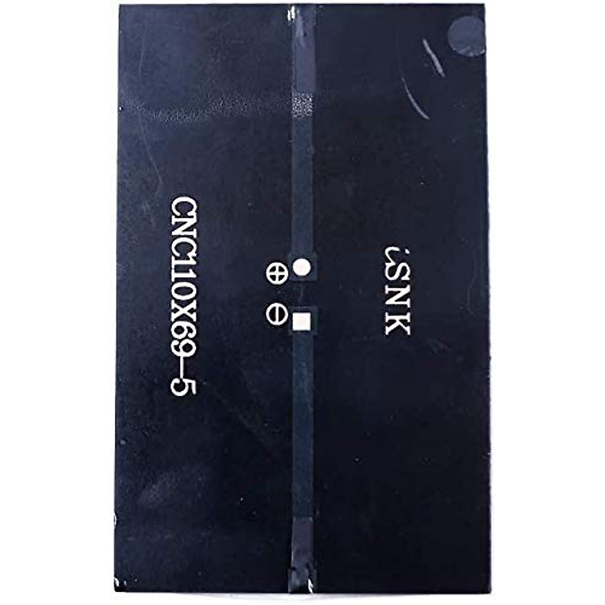 Treedix 2pcs 5V 250mA Polysilicon Solar Panel Glue Solar Cell Battery Charger DIY Solar Product Mini Small Solar Panel Module Kit Polycrystalline Silicon Encapsulated in Waterproof Resin (250mA)