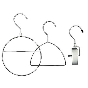 Hang-All Boot Clips, 6" Premium Chrome Metal with EuroClip, 10 CN
