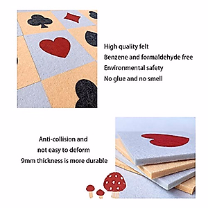 Suitable for Kindergarten Display, Cultural Background Wall, Creative Message Board, Photo Decorative Wall 7.9×7.9 in