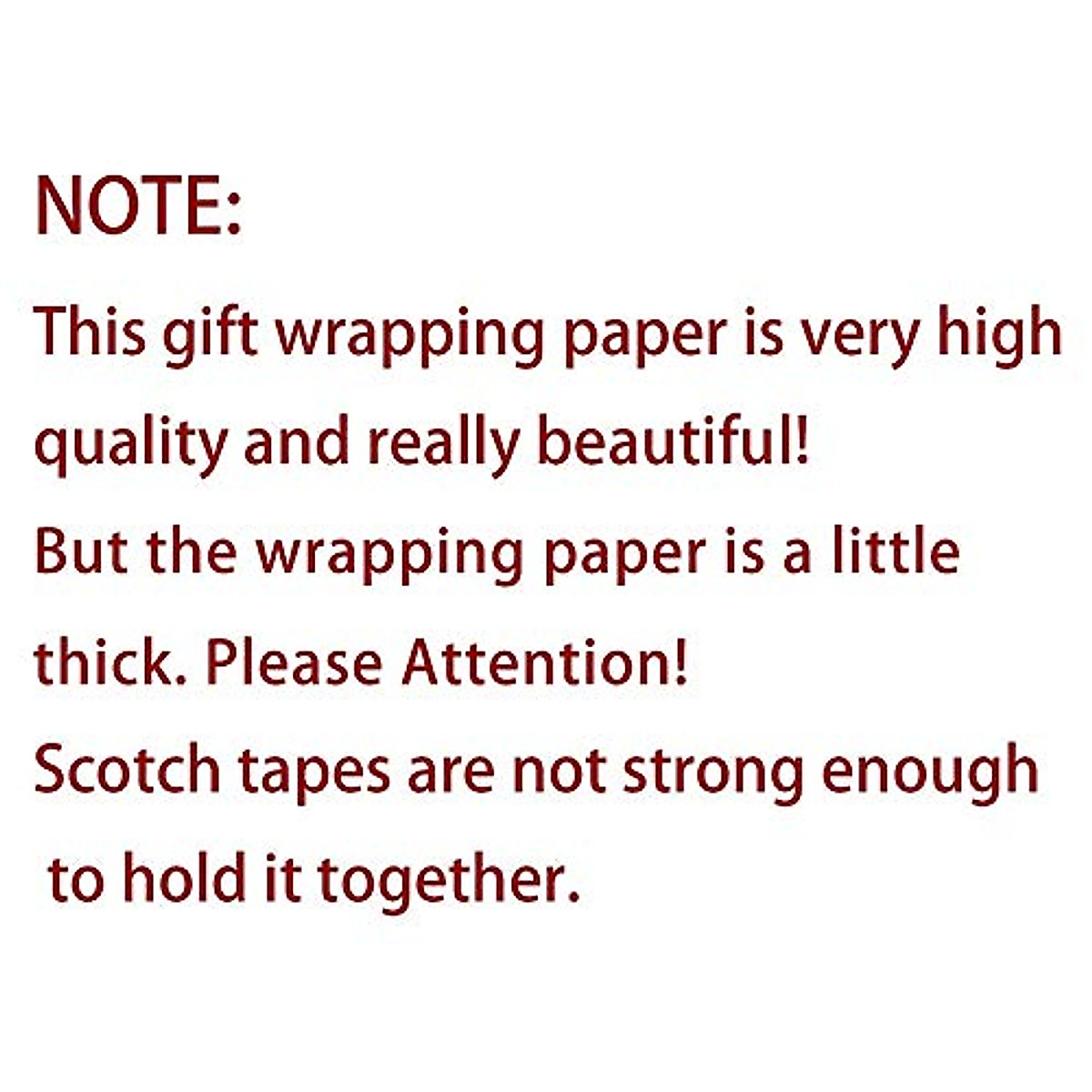 WRAPAHOLIC Wrapping Paper Roll - Basics Glossy Rose Gold for Birthday, Holiday, Wedding, Baby Shower Wrap - 30 inch x 16.5 feet