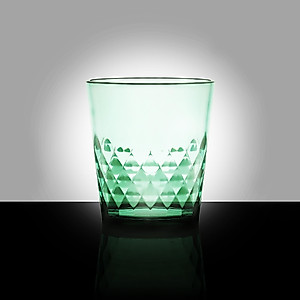 SCANDINOVIA - 8 Oz Unbreakable Cups - Vibrant Acrylic Tumblers, Shatterproof, Reusable & Dishwasher Safe, Smooth Rims, BPA-Free, Indoor & Outdoor Use, Plastic Cups for Kids & Adults - Set of 4-8 Oz