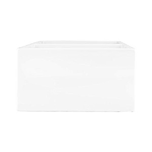 Signature Hardware 433925-36 Torun 36" Farmhouse 50/50 Double Basin Fireclay Kitchen Sink