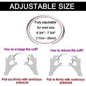 Enni of York Custom pet name Dog Memorial Bracelet for Women Dog Paw Personalized Name Cuff Bangle