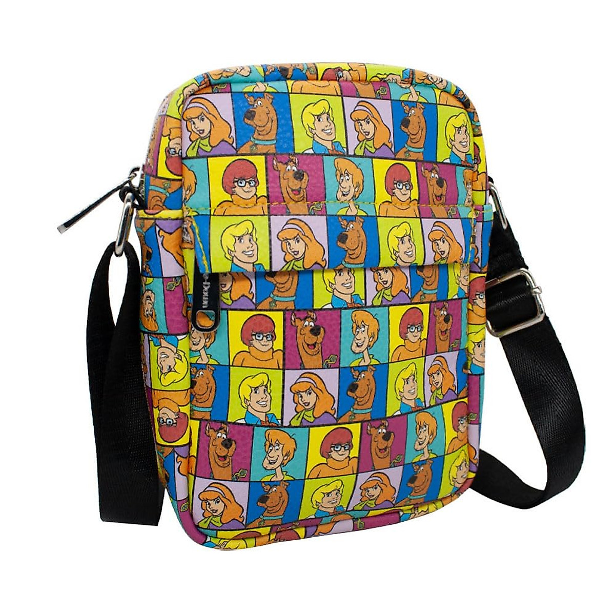 Buckle Down Scooby Doo Bag, CrossBody, with Character Face, Vegan Leather