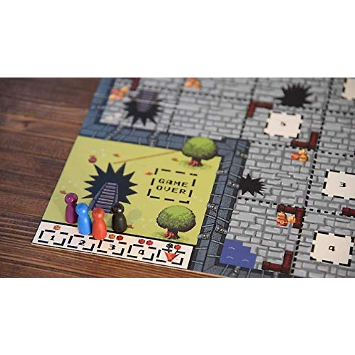 Dungeon Royale - Best Rated Strategy Board Game by Gatwick Games - Popular New Game Funded on Kickstarter - Great for Family Game Night and Birthday Party Events - 2 to 5 Players [Grey]