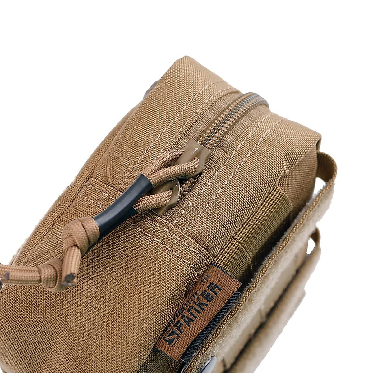 EXCELLENT ELITE SPANKER Tactical Molle Admin Pouch for Tactical Vest Chest Waist Pack Utility Tool Pouch Tactical EDC Bag(Coyote Brown)
