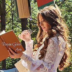 Magnifying Glass Necklace for Women, Steam Punk Goth Unisex Jewelry, Useful Magnifier Jewelry, Gift for Grandmother, Mom, Retiree, Artisan Hand Crafted by Bayou Glass Arts